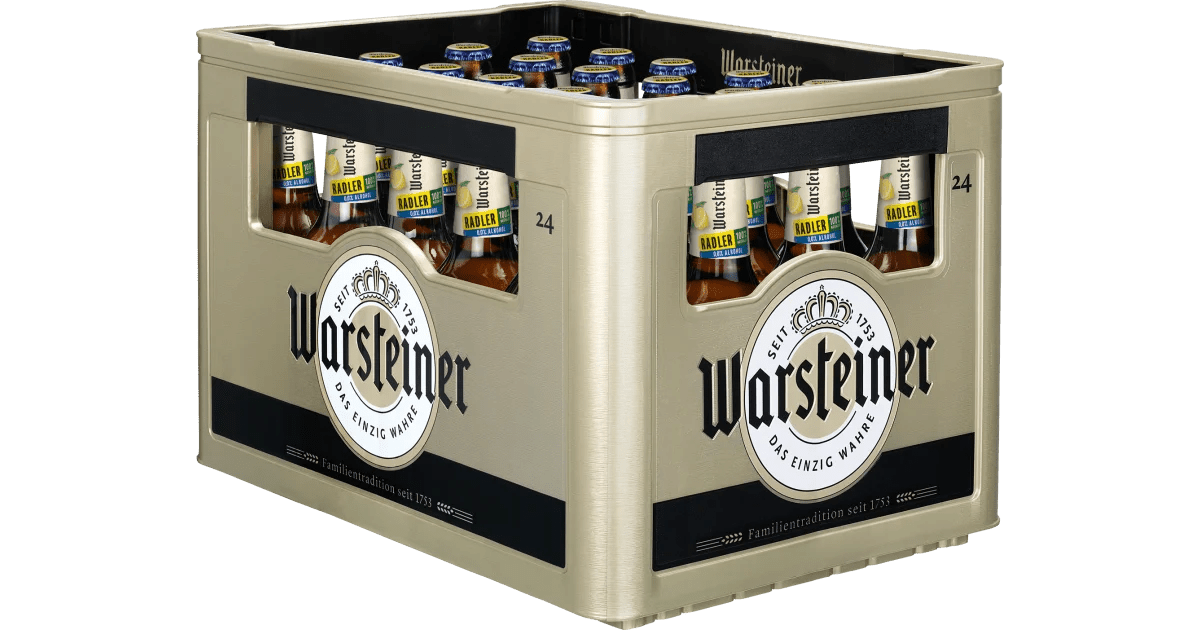 Warsteiner Radler Alkoholfrei - 24 x 33 cl MW | Bieronlineshop.ch